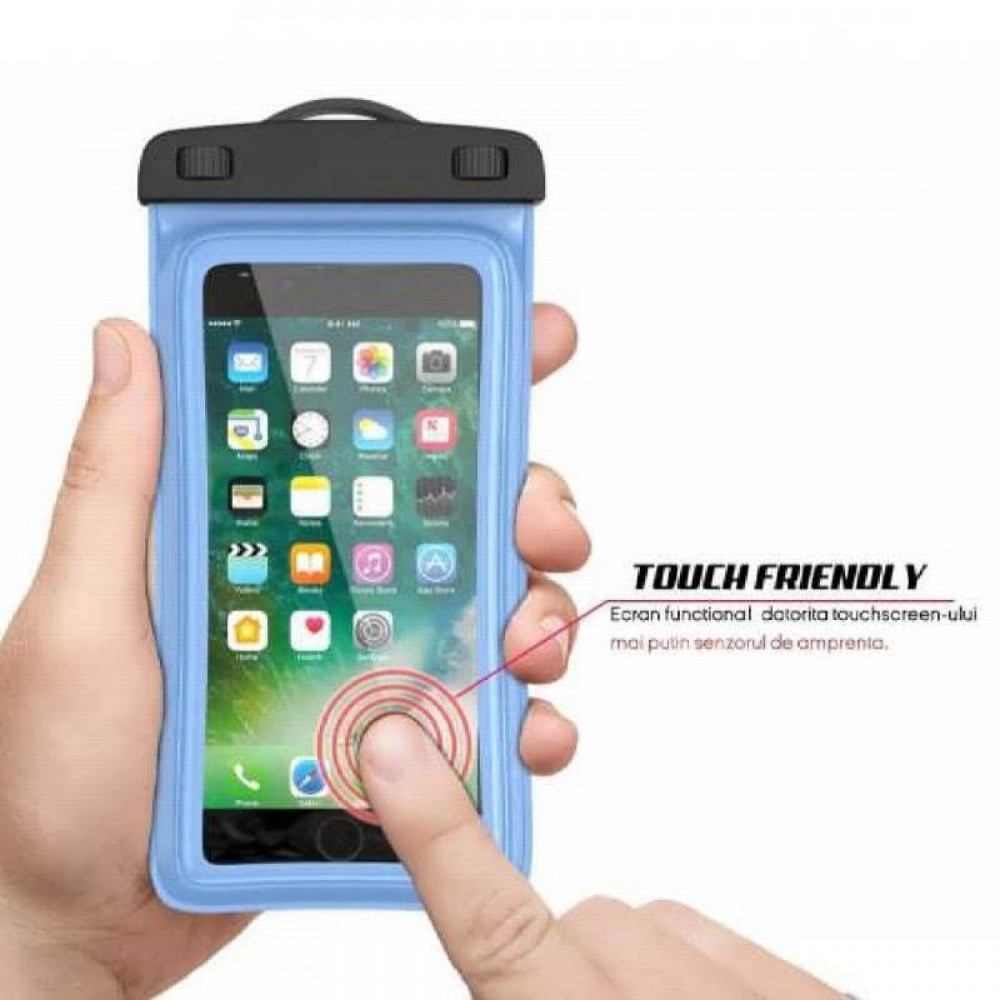 Husa telefon subacvatica waterproof universala EAU1| CellBox.ro ...
